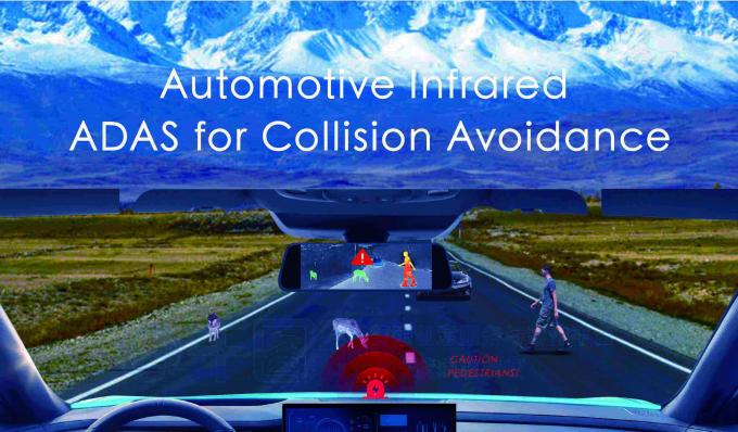 IP 67 Dual Warnings Of Automotive Infrared ADAS Keep Family Safe Solution