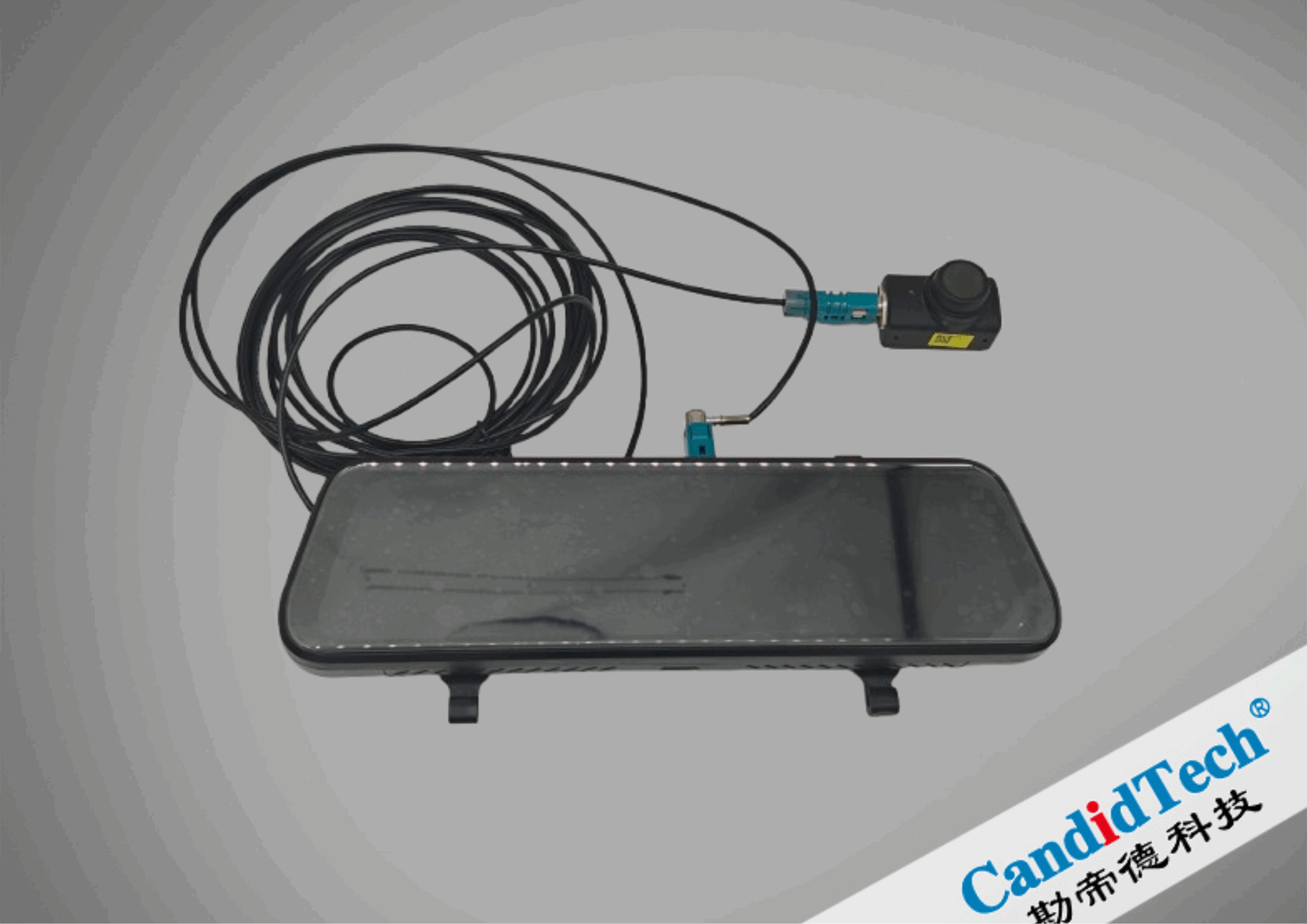 9.66" Rearview Mirror With Infrared AI Camera For Aftermarket ADAS